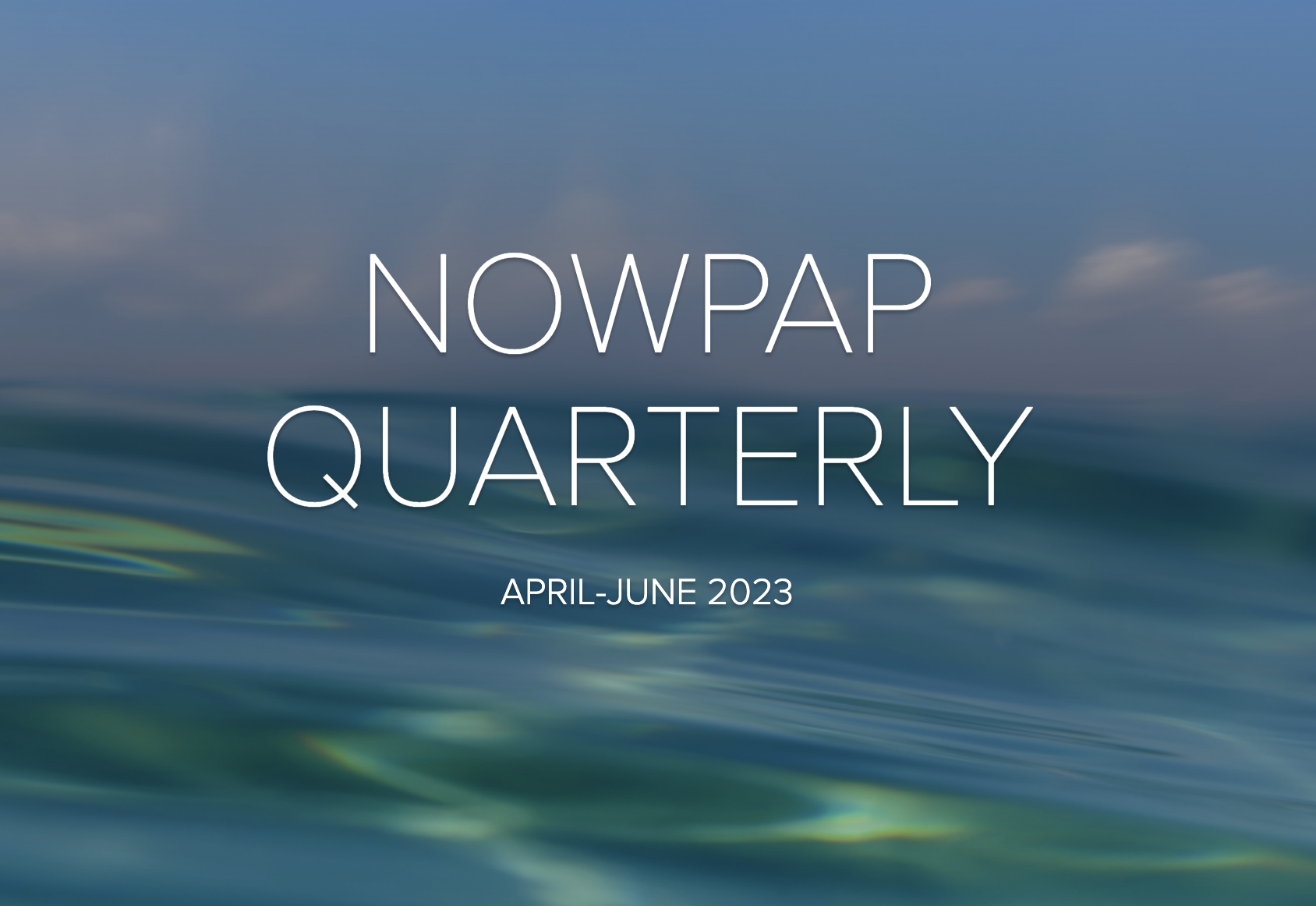 Northwest Pacific Action Plan (NOWPAP) Quarterly Report 2023 Q2 | UNEP ...