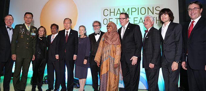 UN Top Environment Award Announces 2014 Laureates