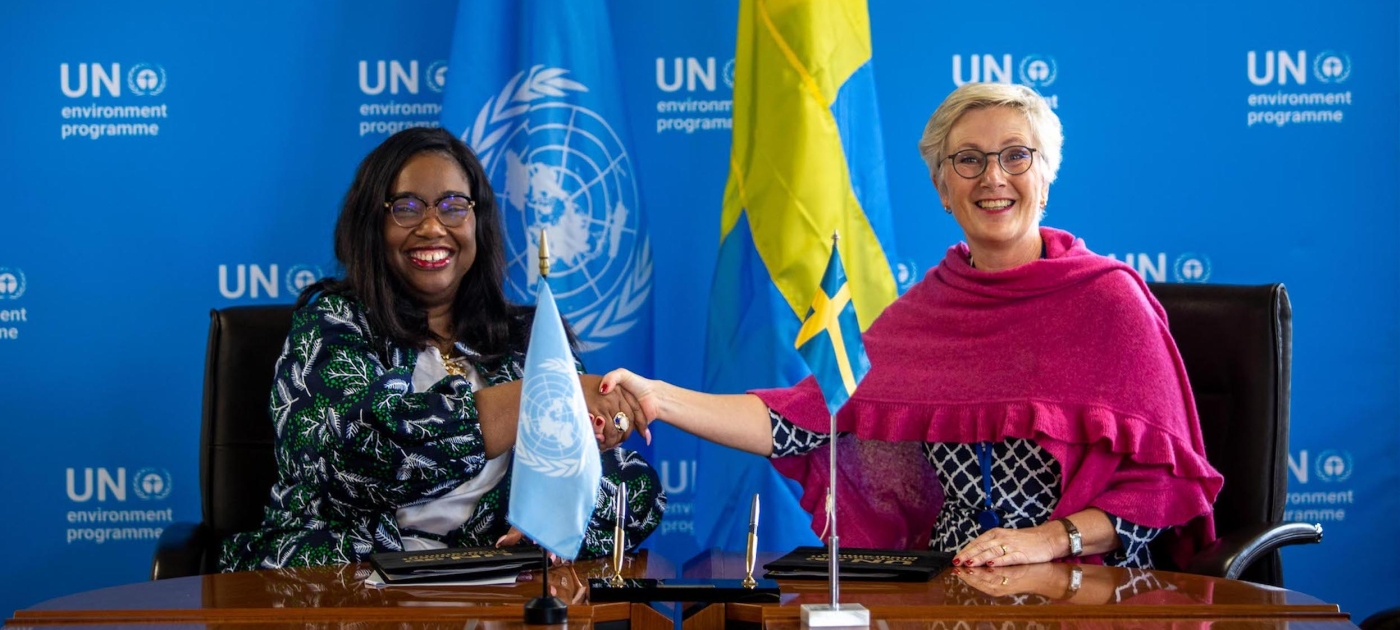 Sida renews its collaboration with UNEP to help tackle the triple ...